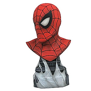 Legends in 3-Dimensions: Marvel Spider-Man 1: 2 Scale Bust, Multicolor, 10 inches