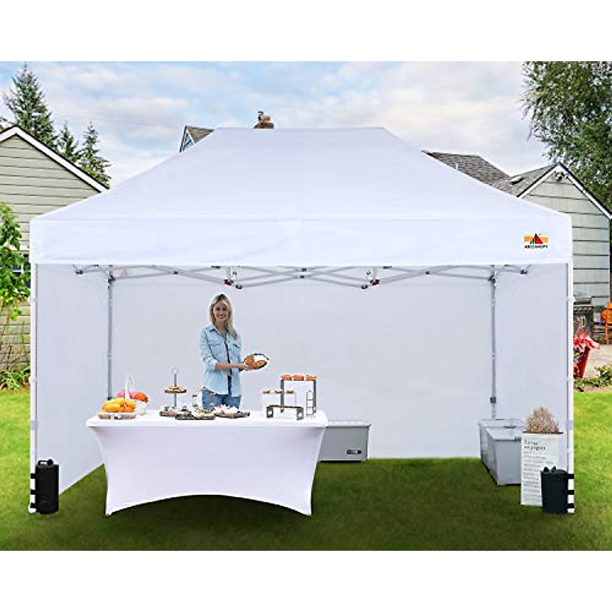 ABCCANOPY Premium Canopy Tent Commercial Instant Shade 10x15 Premium-Series, Black