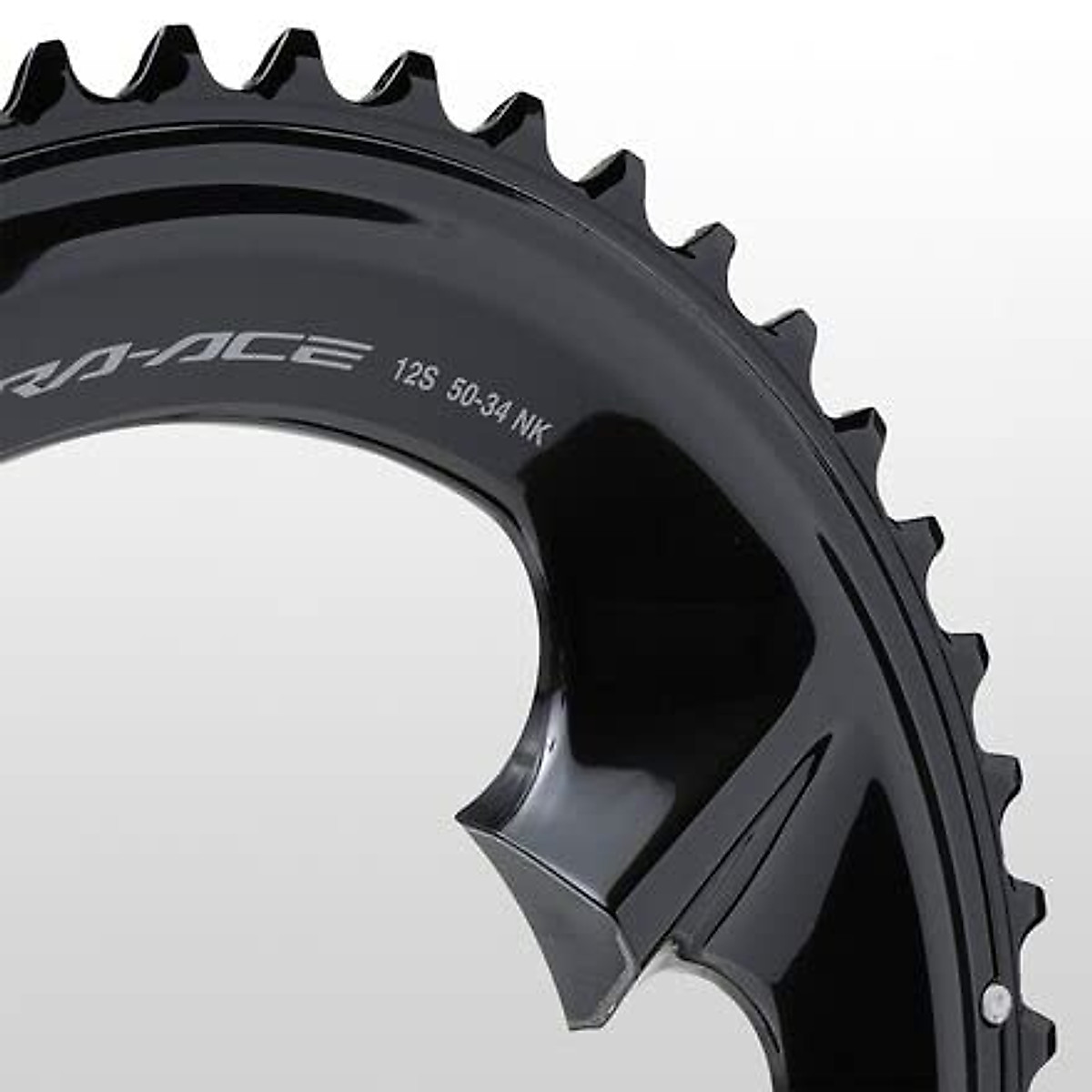 Shimano Dura-Ace FC-R9200 12-Speed Outer Chainring Black, 50t