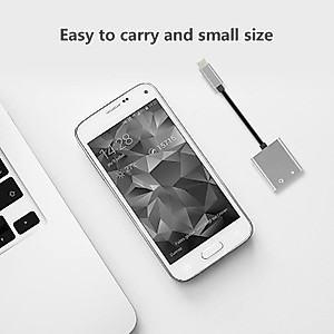 PEPPER JOBS USB-C to 3.5 mm Headphone Jack Adapter 2-in-1 USB-C to AUX Adapter with Fast Charging, Compatible with Samsung Galaxy S21 Series and More (C2PDA)