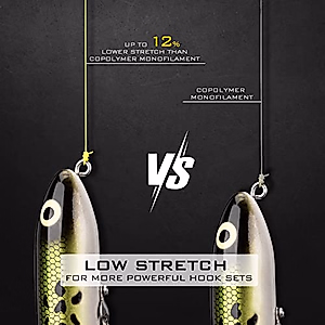 KastKing TriPolymer Advanced Monofilament Fishing Line,ICE Clear,8LB,300 Yds