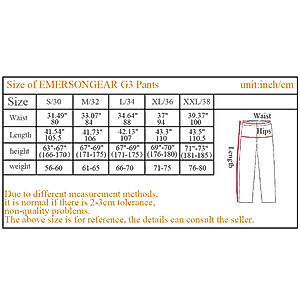 EMERSONGEAR G3 Combat Pants with Knee Pads Airsoft Tactical Pants Hunting Airsoft Paintball Multicam Camo Pants R1 X-Large