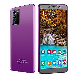 AYNEFY Note30 Plus Smartphone, 5.72in HD Full Screen Smart Phone, Dual Cards Dual Standby Cell Phone, 512MB 4GB Unlocked Phones for Android 4.4.2, 480x960 Resolution, Support WiFi