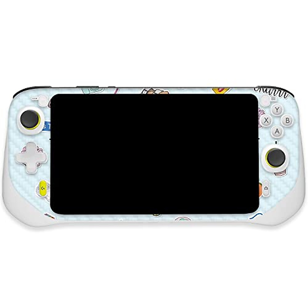 MightySkins Carbon Fiber Skin Compatible with Logitech G Cloud Gaming Handheld - VSCO2 | Protective, Durable Textured Carbon Fiber Finish | Easy to Apply, Remove, and Change Styles | Made in The USA