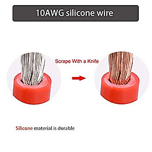 Solar Panel to SAE Extension Cable - 2Ft 10AWG PV Panel Male and Female Connectors to SAE Quick Release Plug Power Cable for Solar Battery Generator, Silicone Wire, IP67 Waterproof