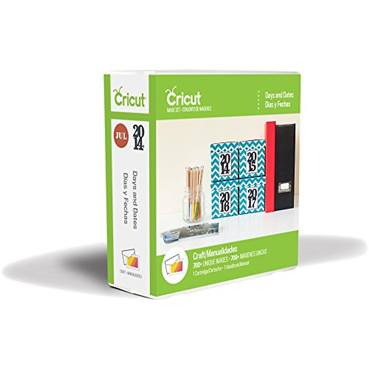 Cricut 2002574 Days and Dates Cartridge