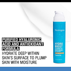 Neutrogena Skin Vitals Regenerating Duo, Visible Repair Regenerating Cream, 1.7 oz, & Hydro Boost SPF 50 Facial Moisturizer, 1.7 fl. oz, Fragrance Free Skincare + Hyaluronic Acid, 2 Items