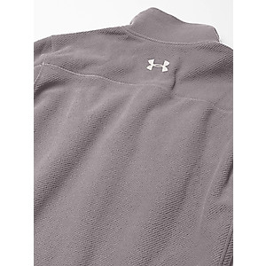 Under Armour Zephyr Fleece Solid Long Sleeve ¼ Zip, Brown Umber (281)/Highland Buff, Medium