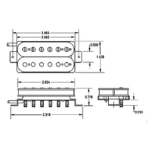 Seymour Duncan APH-2s Alnico II Pro Slash Signature Humbucker Set - Electric Guitar Pickups - Zebra.