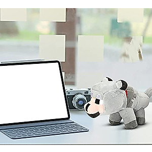 10 Inch Wolf Plush Toys, Craft Wolf Plush Hot Game Character Stuffed Toy Wolf Plush Stuffed Animal Toys for Game Fans Gift Toys