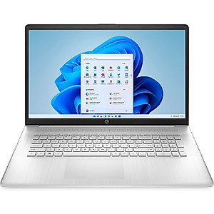 HP Laptop 17-cn2063cl, 17.3" FHD (1920 x 1080) IPS, Intel Core i5-1235U up to 4.4GHz Processor, Intel Iris Xe Graphics, 12GB DDR4 RAM, 512GB PCIe SSD Storage, Windows 11 Home, Natural Silver (Renewed)