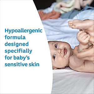 Johnson's Baby Powder, Naturally Derived Cornstarch with Aloe & Vitamin E for Delicate Skin, Hypoallergenic and Free of Parabens, Phthalates, and Dyes for Gentle Baby Skin Care, 15 oz