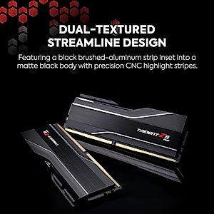 G.SKILL Trident Z5 Neo Series (AMD Expo) DDR5 RAM 32GB (2x16GB) 6000MT/s CL36-36-36-96 1.35V Desktop Computer Memory UDIMM - Matte Black (F5-6000J3636F16GX2-TZ5N)