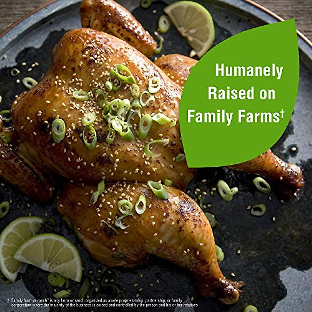 Just Bare® Natural Fresh Whole Chicken | Antibiotic Free | Bone-In | Without Giblets & Neck | 4.0 LB