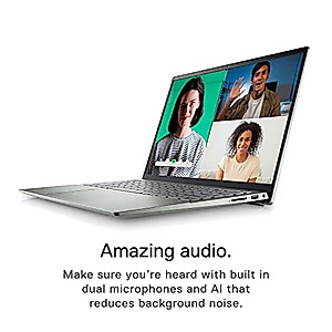 Dell Inspiron 14 5425 14" Laptop Computer - FHD+ (1920 x 1200) Display, AMD Ryzen7 5825U, 8GB DDR4 RAM, 512GB SSD, AMD Radeon Graphics, USB-C, HDMI, Bluetooth 5.2, Wi-Fi 6, Windows 11 Pro - Green