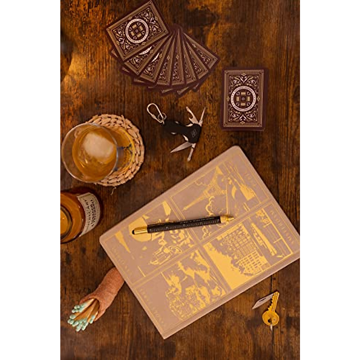 DesignWorks Ink Standard Issue Multi-Tool Pen, Black