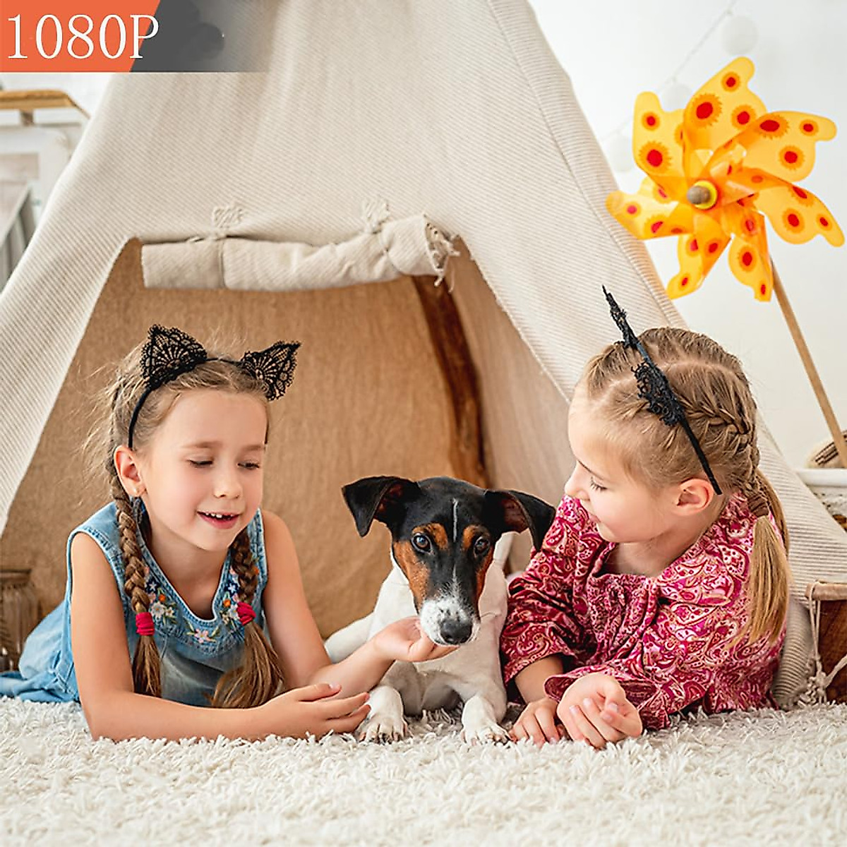 Wireless WiFi Security Camera Home Indoor Outdoor Camera House Cam 1080P Car Camaras Smart Home Camera Baby for Hous Home Office Outdoor Camera Mobile APP Remote Security Camera No Need Wifi Camera