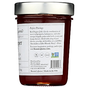 BONNIES JAMS Red Pepper Jelly, 8.75 OZ
