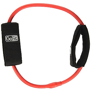 GoFit Resist-a-Cuff - Adjustable Ankle Cuffs, Green, Light to Medium, GF-Cuff-L-M