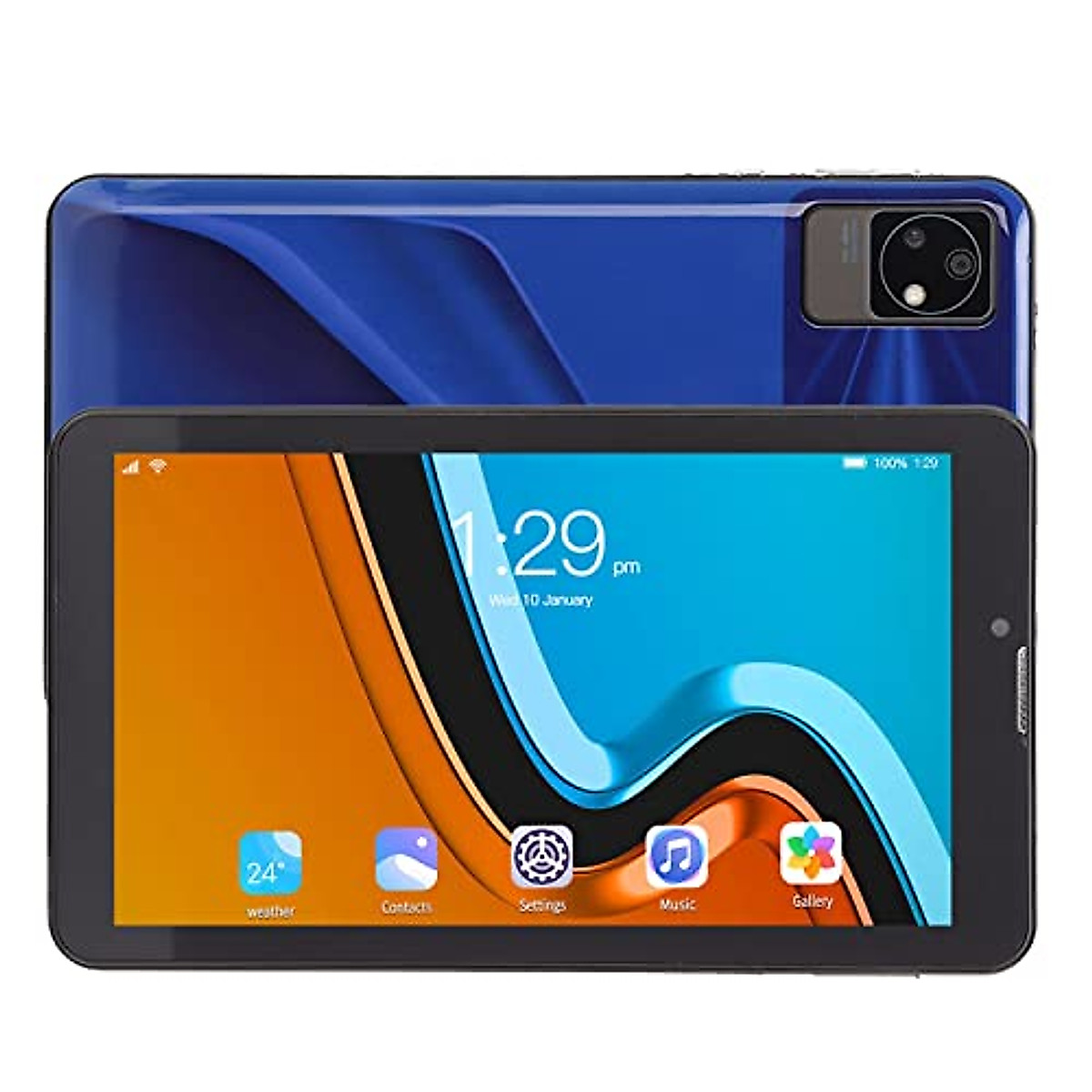 Dpofirs 7inch 1280x800 HD Tablet for 9, 2GB RAM 32GB ROM, Octa Core Processor Kids Tablet, Dual Sim Call Tablet, Dual Band WiFi Tablet PC (US Plug)