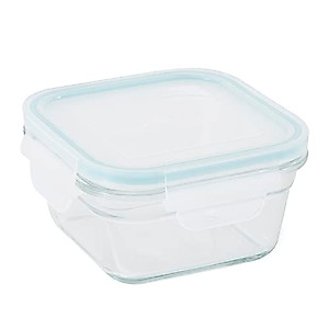 GLASSLOCK Microwave and Dishwasher Safe Tempered Glass Food Storage Containers with Locking Lids for Storing Leftovers and Meal Prep, 16 Piece Set