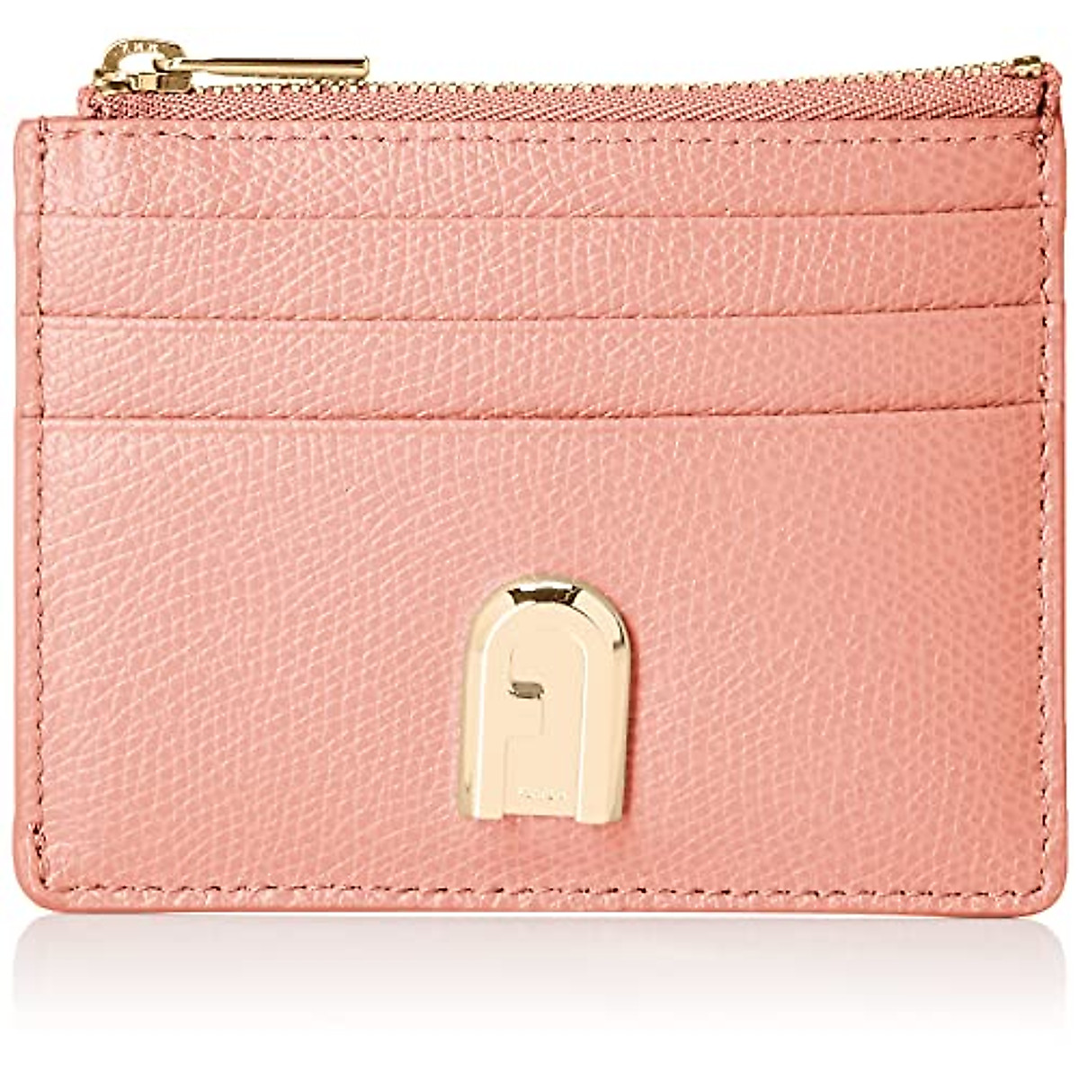 Furla 1927 S Card Case W/ZIP Women's POMPELMO (1007-PO000)