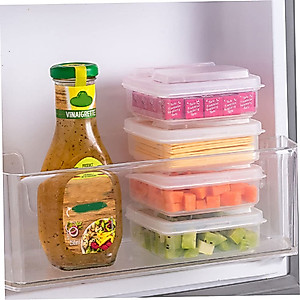 Fridge Cheese Container Butter Food Preservation Box Cheese Slice Box with Flip Lid 2pcs