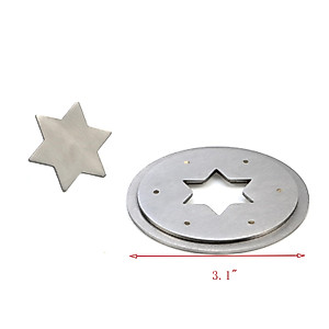 Geesatis 1 pcs Candle Toppers Round Shade Jar Lid Shade Sleeves for Jar Candles Candle Melt Evenly 3.1inch Diameter