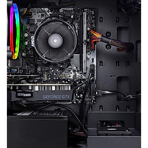 SkyTech Blaze II Gaming Computer PC Desktop – Ryzen 5 2600 6-Core 3.4 GHz, NVIDIA GeForce GTX 1660 Super 6G, 500G SSD, 16GB DDR4 3000MHz, RGB, AC WiFi, Windows 10 Home 64-bit