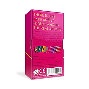 Oink Games A Fake Artist Goes to New York - Japanese Social Deduction Game | Fun Stocking Stuffer or Secret Santa Gift | Ages 8+ | Party Drawing Game