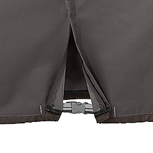 Classic Accessories Ravenna Water-Resistant 13 Foot Offset Patio Umbrella Canopy & Frame Cover, Patio Furniture Covers