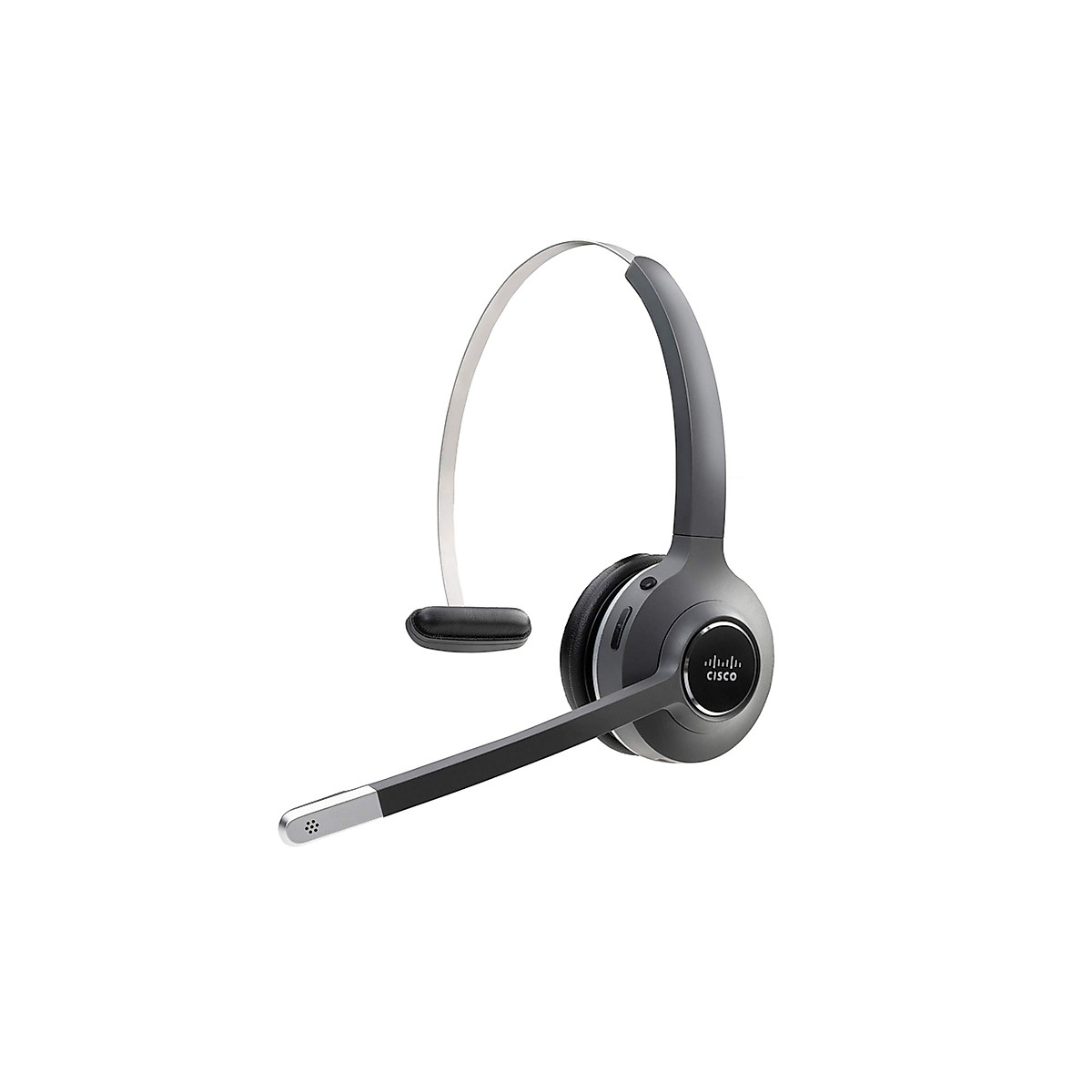 CISCO Headset 561, Wireless Single On-Ear Digital Enhanced Cordless Telecommunications Headset with Standard Base for US & Canada, Charcoal, 1-Year Limited Liability Warranty (CP-HS-WL-561-S-US=)