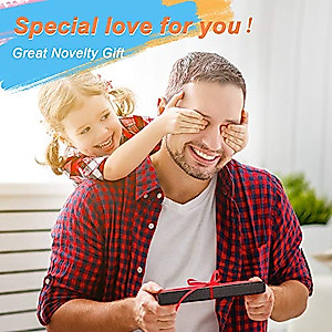 2 Pieces Multitool Pen Set Flathead Tool Pen Bottle Opener Pen Screwdriver Touch Screen Stylus Pen LED Light Pen Ruler Level Ballpoint Pen for Men Women Father Husband Present