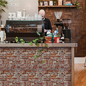 SAMCAMI Miniature Dollhouse Accessories, Self-Adhesive Dollhouse Wallpaper and Flooring, Mini Dollhouse Accessories 1 12 Scale, 12pcs (No.1)