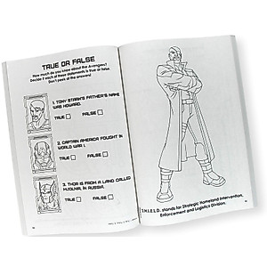 Avengers Coloring Book Set Bundle with Avengers Stickers and Superhero Door Hanger (Avengers Classic)