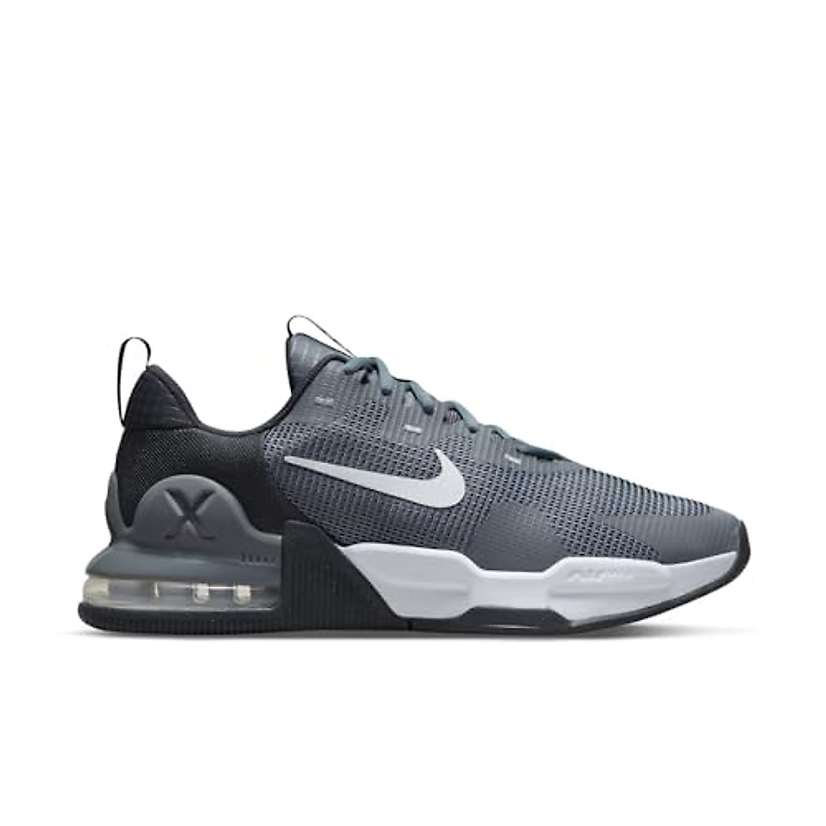 NIKE Men's M Nike Air Max Alpha Trainer 5 Sneaker, Smoke Grey White Dk Smoke Grey Dark Grey, 9 UK