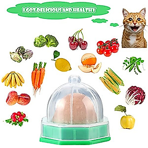 Nuanchu 18 Pieces Cat Candy Ball, Kitten Treats Snacks Edible Ball, Catnip Wall Balls Lickable Sugar Ball, Interactive Sweet Snack Candy Toys for Cat Kitten