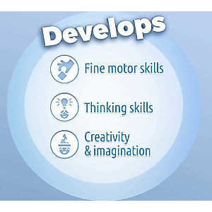 Mega BLOKS John Deere Toddler Building Blocks Toy Set, Dump Truck with 25 Pieces and Storage, 1 Figure, Green, Ages 1+ Years