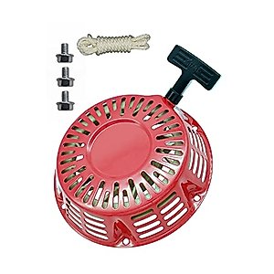 YAMAKATO GX270 Recoil Pull Starter w/Pull Cord for Honda and Clones GX240 8hp 9hp 301cc Red