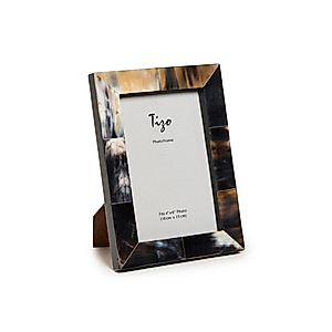 Tizo Design Women's Photo Frame 4x6, Horn, One Size