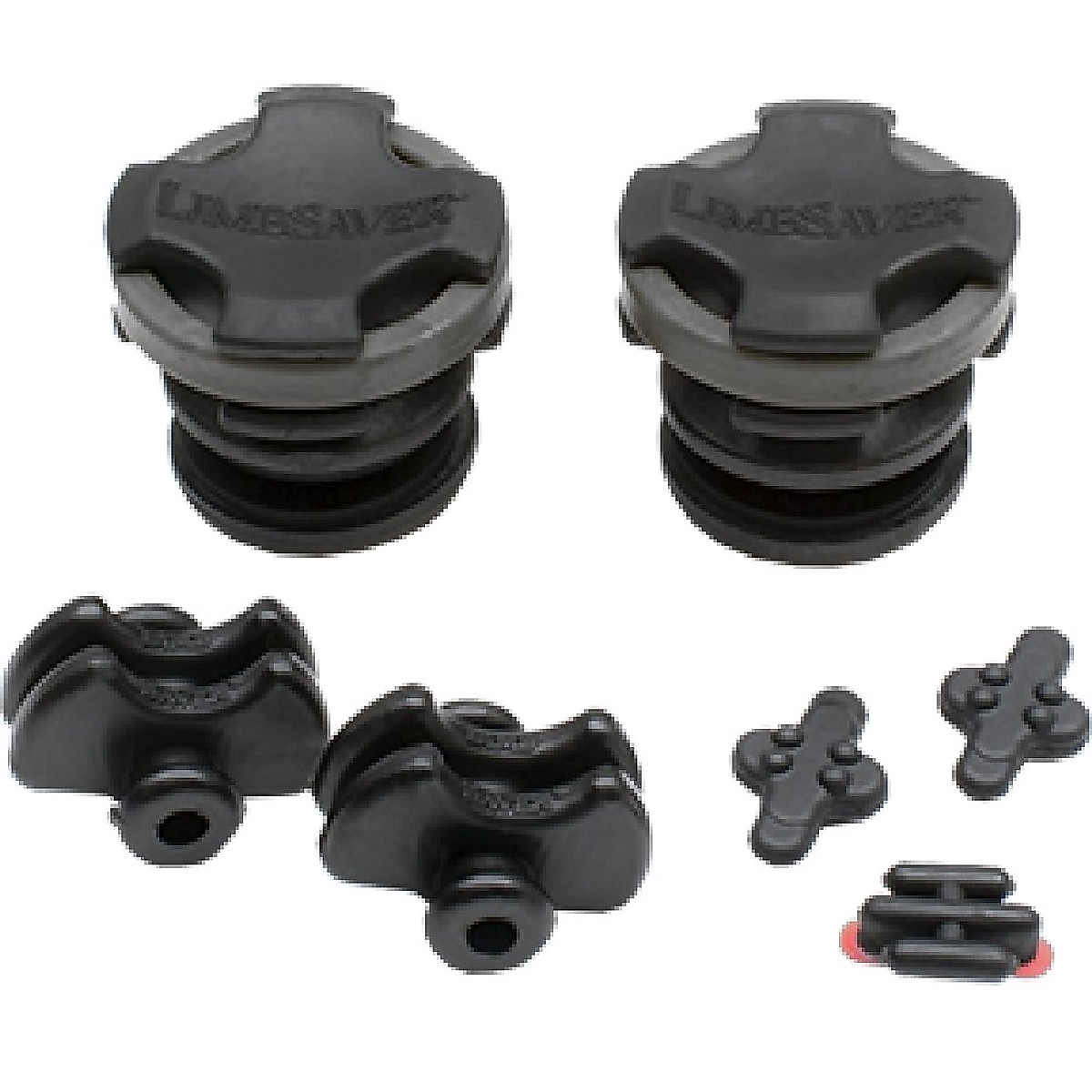 Sims Vibration Laboratory Split Black Crossbow Broadband Kit