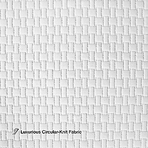 SensorPEDIC 2-Inch Majestic Ventilated Mattress Topper, King, White