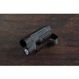 Streamlight 69602 TL-Racker 1000 Lumen Forend Light for Mossberg 590 Shockwave with Strap and CR123A Lithium Batteries, Black