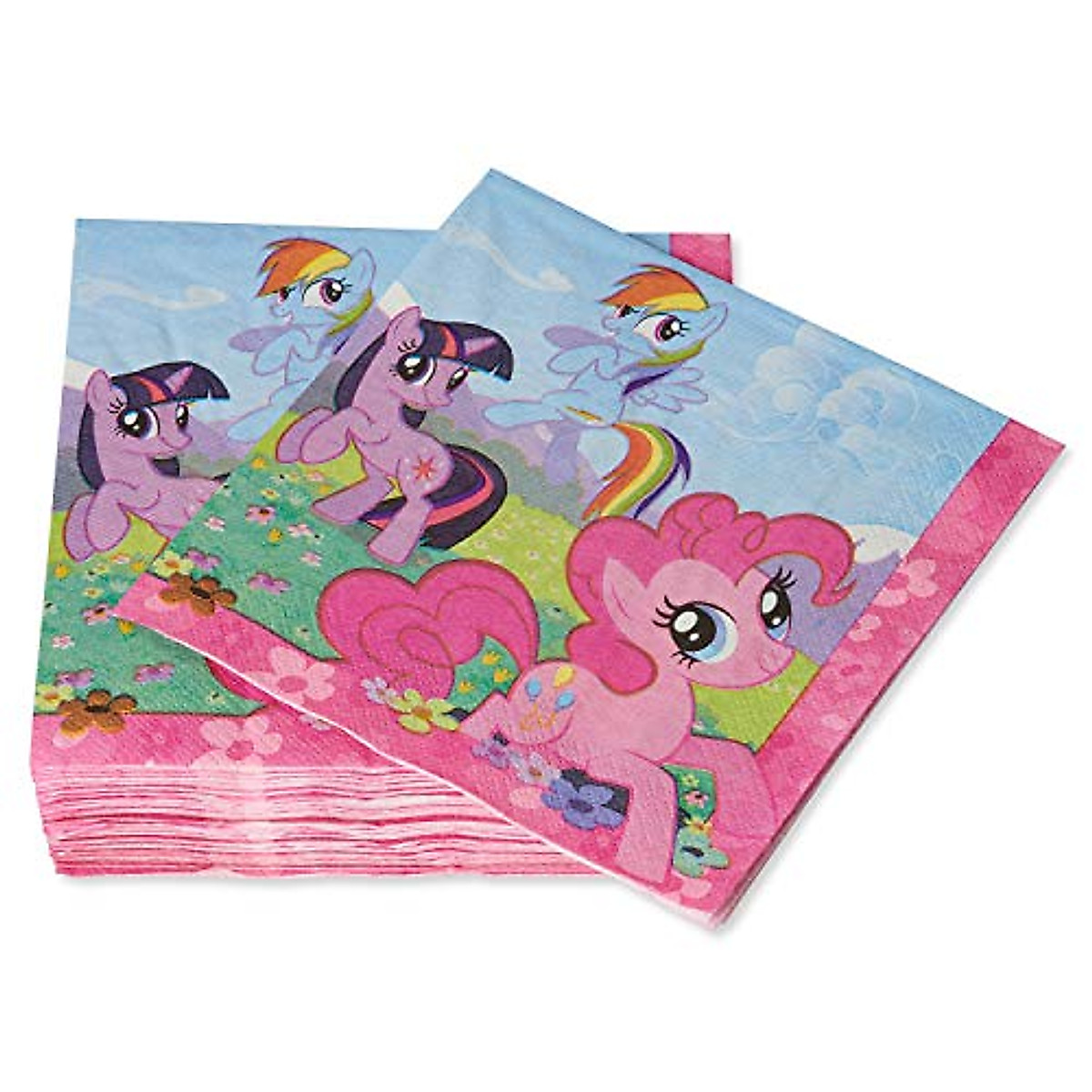 American Greetings My Little Pony Party Supplies, Paper Lunch Napkins (48-Count)