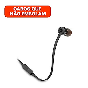 JBL T110 In Ear Headphones Black