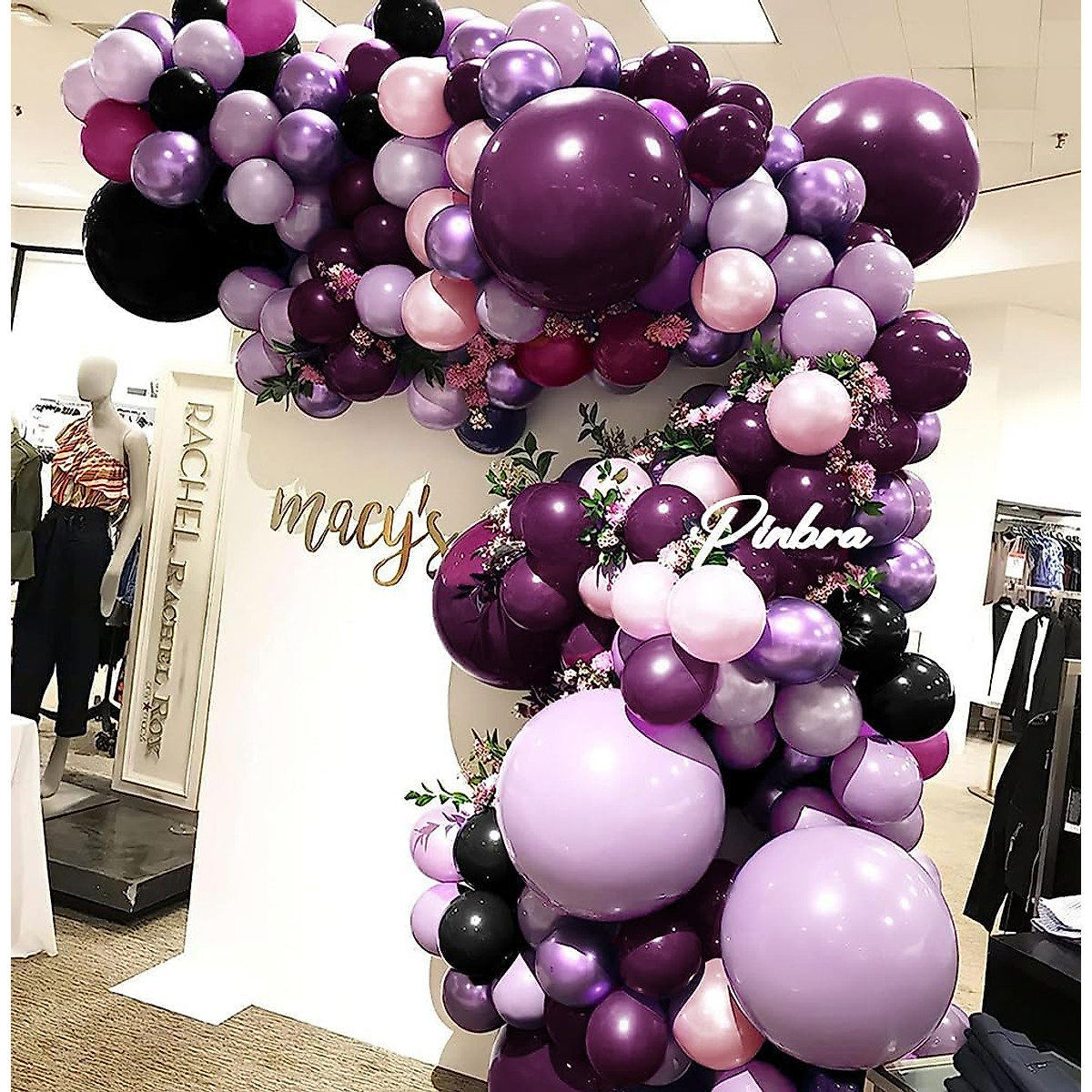 Burgundy Balloons Double Stuffed Dark Purple Balloon Garland Plum Balloons Different Sizes Maroon Mauve Magenta Balloon Arch Kit For Birthday Bridal Shower Wedding Anniversary Party Decorations