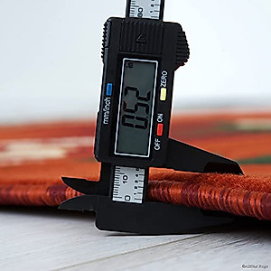 Allstar 5X7 Rust and Burgundy Navajo Rectangular Accent Rug with Ivory and Green Southwestren Medallion Design (5' 2" X 7' 1")