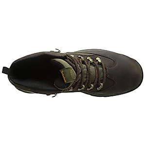 Timberland Men's Chocorua Trail Mid Waterproof Snow Shoe, Brown/Green, 10 D - Medium