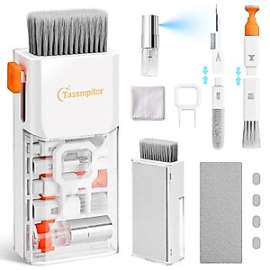 Laptop Screen Keyboard Cleaner Kit, Electronics Cleaning Tool for MacBook iPad iPhone Pro, Brush Tool for Tablet, Computer, PC Monitor,TV Camera Lens New Compact with Patent