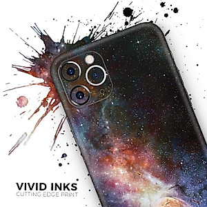 Design Skinz Multicolored Space Explosion - DesignSkinz Protective Vinyl Decal Wrap Skin Cover Compatible with The Apple iPhone 11 (Full-Body, Screen Trim & Back Glass Skin)